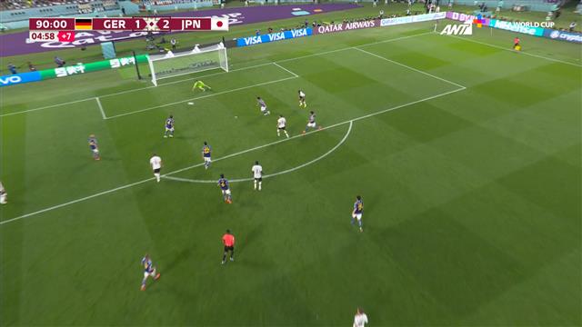Γερμανία - Ιαπωνία | Έχασε ευκαιρία ο Goretzka στο 90'+5' - FIFA WORLD CUP QATAR 2022